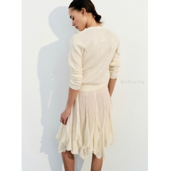 Zara | Skirts | Zara Ruffled Skirt | Poshmark